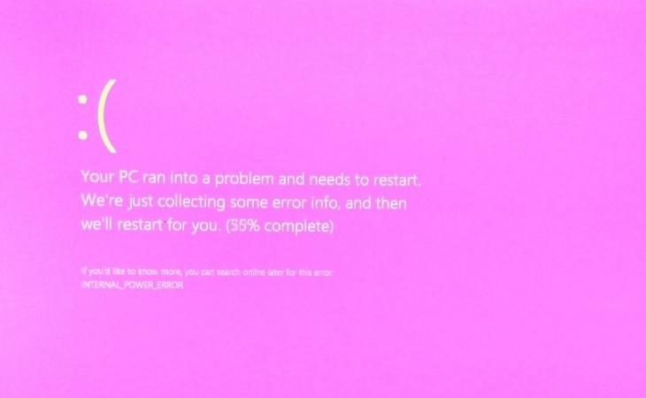 Fixed: Pink Screen of Death on Windows 10