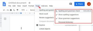 How to Turn on or off Spell Check on Windows 10