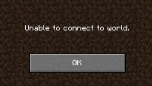 How to Fix Minecraft Unable to Connect to the World Most Effectively