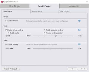 TouchPad Two Finger Scroll Not Working - How to Fix It