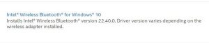 Intel Bluetooth Driver Download and Update on Windows 11, 10, 8, 7
