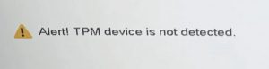 Fixed: TPM Device Not Detected on Windows 11/10
