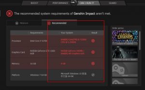 Genshin Impact Minimum and Recommended Requirements (2023 Update)