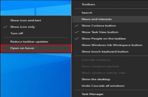 How to Get Rid of Weather on Windows 10 Taskbar - TenComputer
