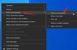 How to Get Rid of Weather on Windows 10 Taskbar - TenComputer