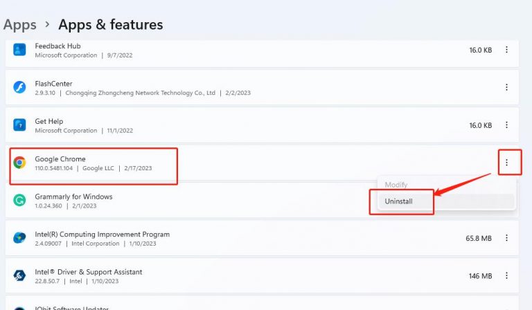 3 Ways to Uninstall Google Chrome on Windows 11/10/8/7
