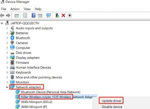 [3 Ways] Download Killer Wireless 1535 driver on Windows 11/10