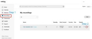Where Do Webex Recordings Go? Find Saved Webex Recording Location