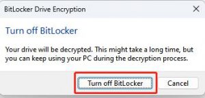 How To Disable / Turn Off BitLocker On Windows 10, 11