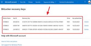 7 Ways To Find BitLocker Recovery Key On Windows 10/11